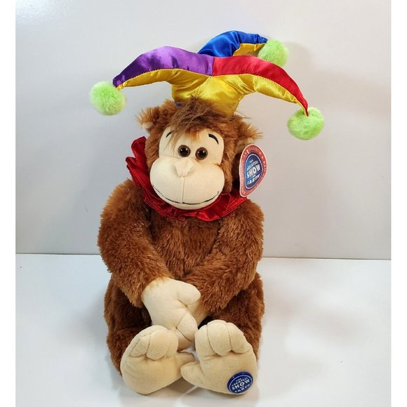 Ringling Bros. | Toys | Ringling Bros Jester Monkey 8 Plush Animal ...